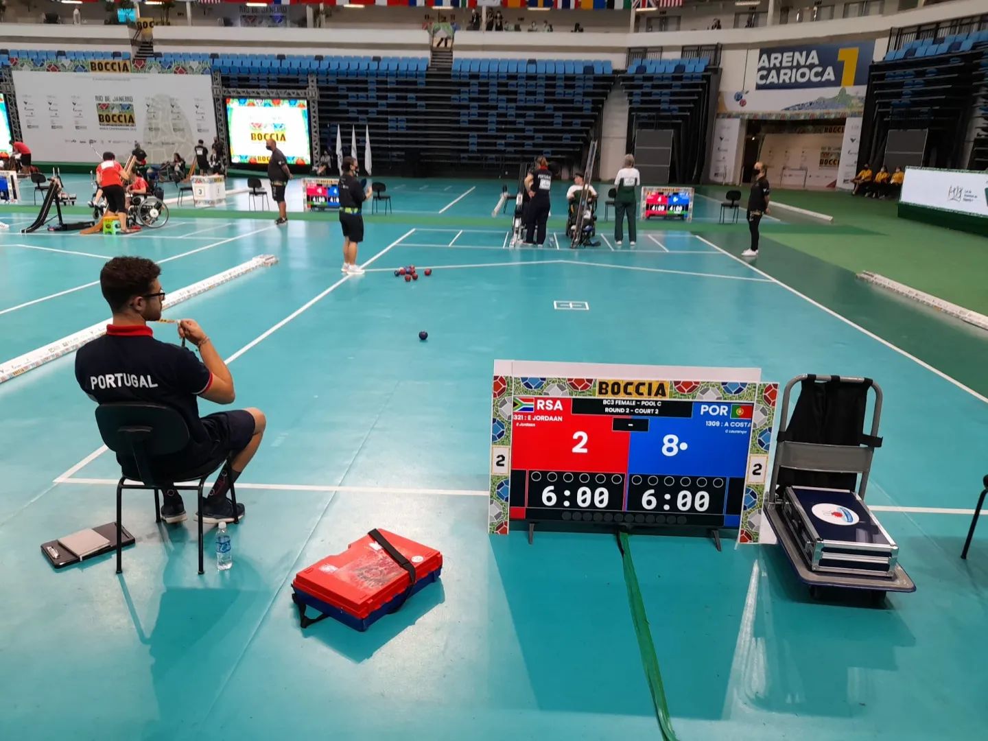 Ana Sofia Costa e Celina Gameiro entram a ganhar no Mundial - Derby