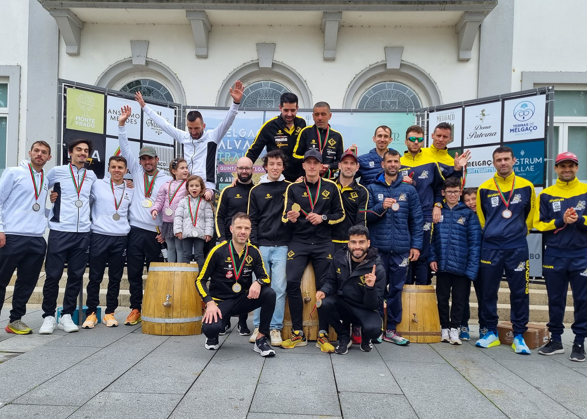 Espite repete pódio coletivo no Campeonato Nacional de Trail - Derby